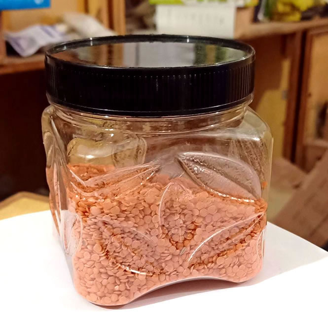 Buy Pack of 18 - Leaf Jars - Pure Plastic Jar Set at Sale Price | jars.pk