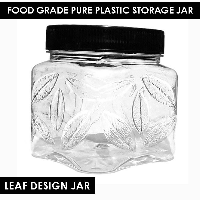 Buy Pack of 18 - Leaf Jars - Pure Plastic Jar Set at Sale Price | jars.pk